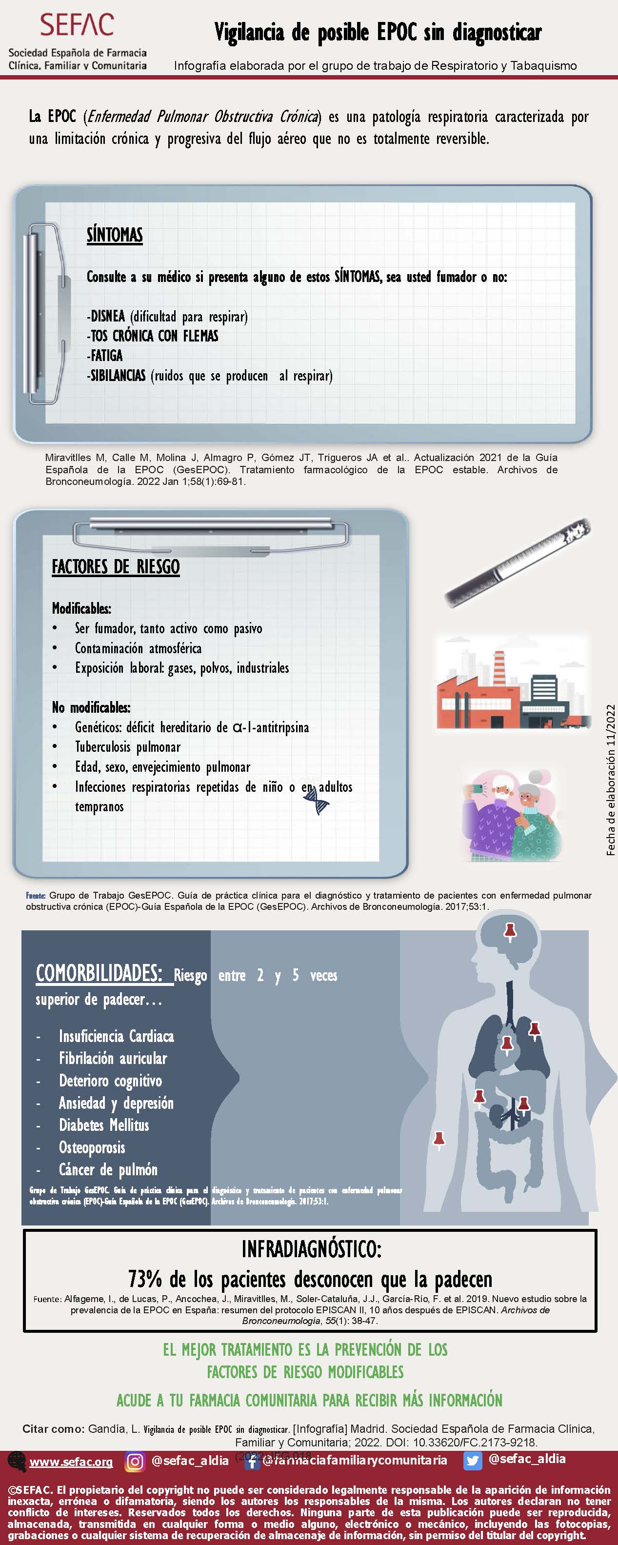 EPOC: Vigilancia de posible EPOC sin diagnosticar | SEFAC